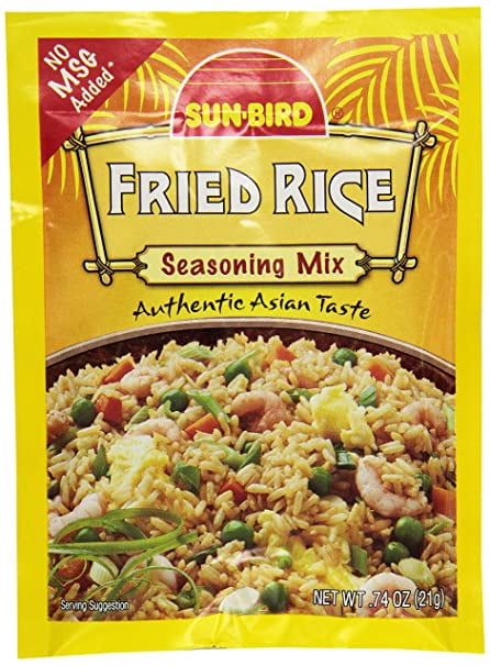 Sun-Bird Fried Rice Seasoning Mix .74oz - Walmart.com