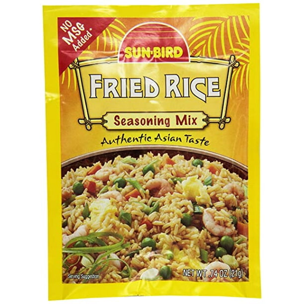 Sun-Bird Fried Rice Seasoning Mix .74oz - Walmart.com