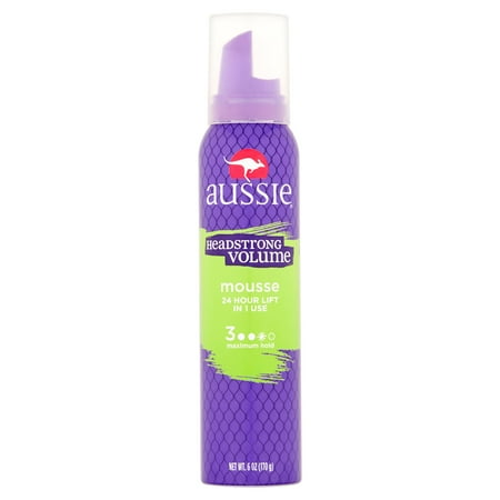 Aussie Aussome Volume Styling Hair Mousse 6 Oz - Volumizing Mousse ...