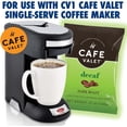 Café Valet DECAF Dark Roast Single Serve Coffee Packets – 84 Count ...