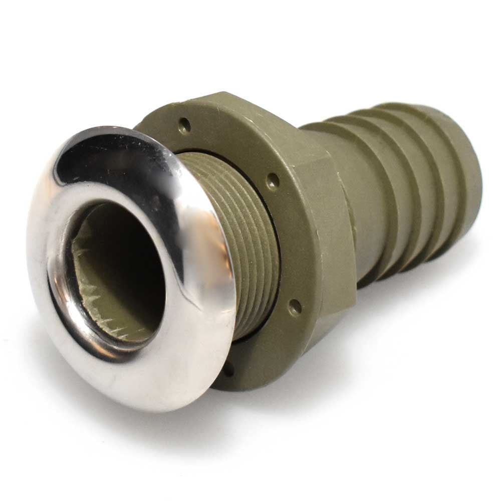Rinker Boat Straight Thru Hull 2200474 | 1 1/2 Inch Barbed Plastic ...