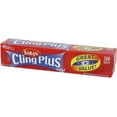Saran Cling Plus Plastic Wrap, 200 Sq Ft, Easy Tear Edge, Food Storage ...