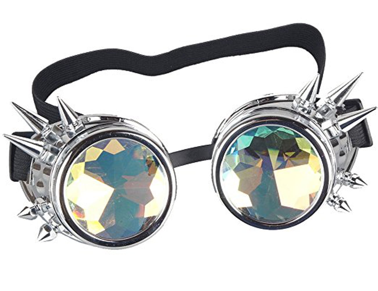 LELINTA Vintage Rivet Diffraction Laser Goggles Welding SteampuLELINTA ...