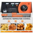 Wechef 24L 5000W Electric Countertop Double Tank Deep Fryer with ...