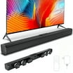 Pyle Wave Base Sound bar with Bluetooth for TV Tabletop Digital Audio ...