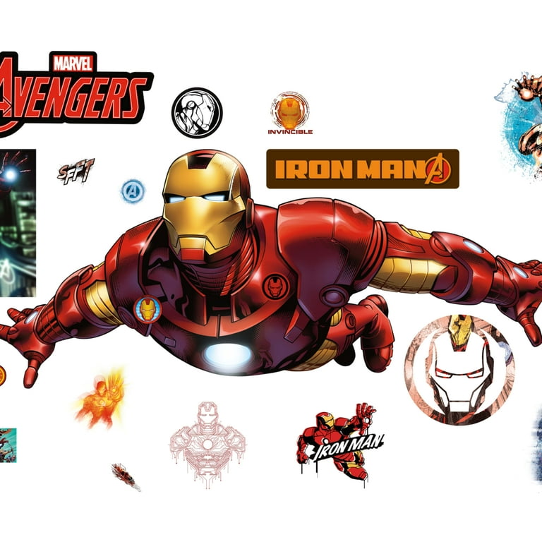 Iron Man Cartoon Flying