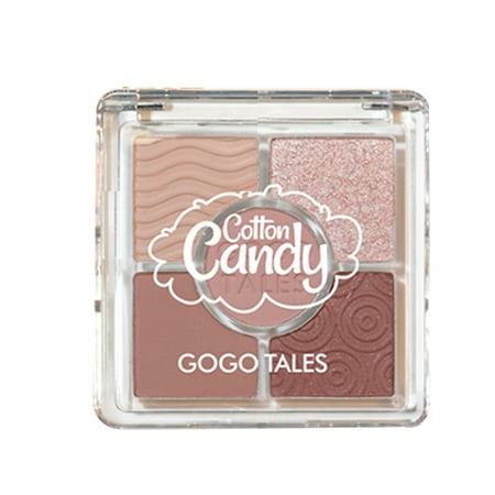 GOGO TALES 5 Colors Eyeshadow Palette Eye Makeup Pallet Pearly Matte ...