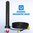 Eightwood 4G LTE Antenna with Magnetic Base SMA TS9 Connector Enhanced ...