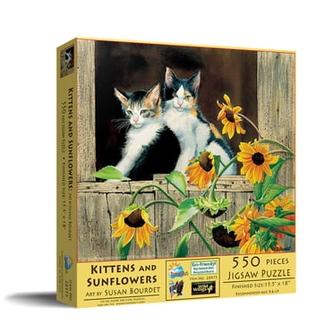 Cobble Hill Sisters, Cat Jigsaw Puzzle - Walmart.com