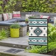 Aztec Style Garden Flag 12x18 Inch Double Sided Bohemian Ethnic Design ...