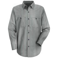 Red Kap® Men's Long Sleeve Industrial Work Shirt - Walmart.com