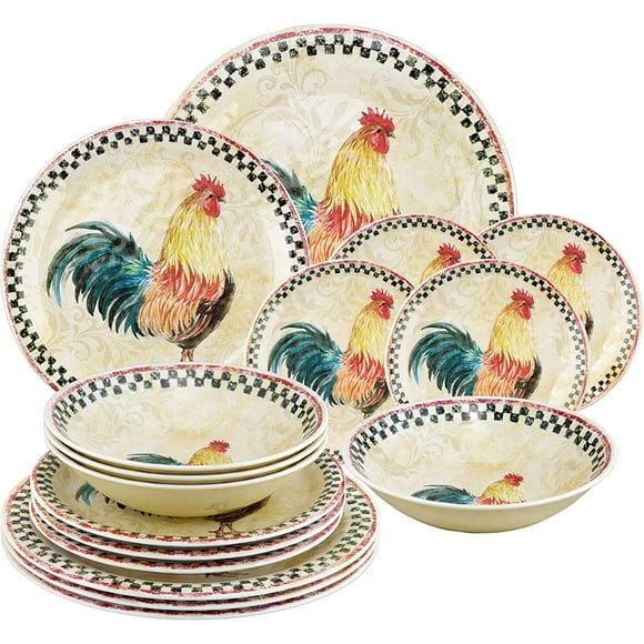 Rooster Dinnerware