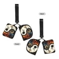 2-Piece Mini Wristlet Pouch Set Portable Sports Wrist Bag with Keychain ...