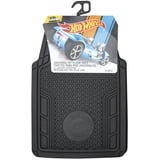 Hot Wheels Premium Honeycomb Design 2pc Rubber Floor Mat Set. Ideal for ...