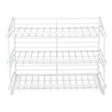 Mainstays Can Dispenser Rack Organizer White 3-Tier Steel Can Storage ...