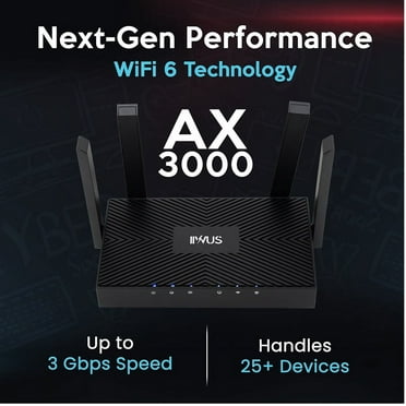 NETGEAR WiFi 6 Router (RAX9) – Security Features, AX1800 Wireless Speed ...
