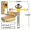 4 Bit Slot Cutter Router Bit Set - 1/4" Shank - Yonico 14481q - Walmart.com