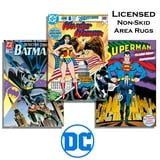 Warner Bros Superman Comic Cover Youth Printed Multicolor Indoor Area ...