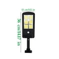 TERGAYEE Outdoor Lights COB Solar LED Street Light Sensor Remote ...