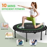 BCAN 40" Fitness Trampoline, 450LBS Capacity, Foldable Mini - Walmart.com