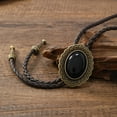 Bolo Tie Punk Necktie Vintage Metal Bird Stone Cowboy Hat Pendant ...