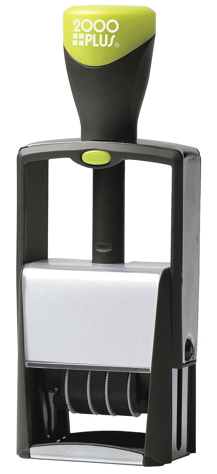 2000Plus Self-Inking Microban Date Stamp, Number of Bands 4, 5/32 ...