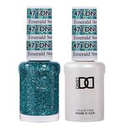 Blue Earth #575 & Matching Polish Set - DND Gel & Lacquer - Walmart.com
