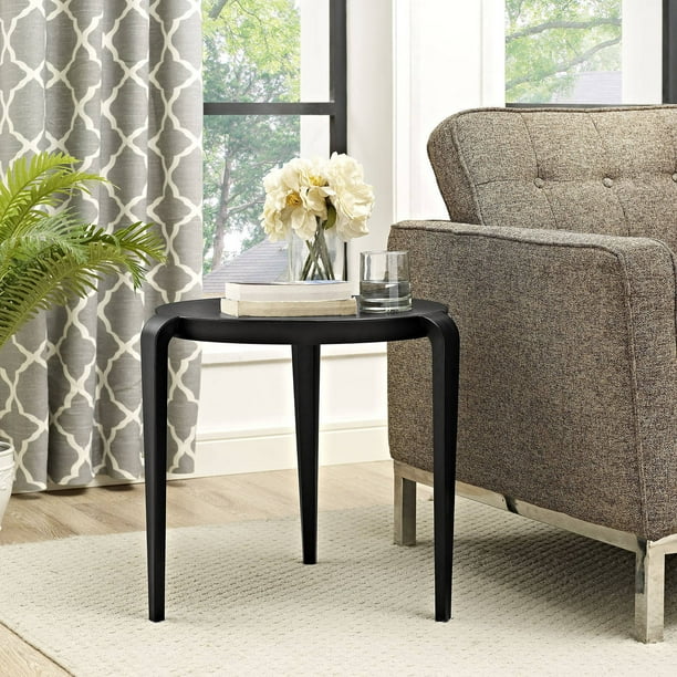 Modway Modern Spin Side Table Fully Assembled, Multiple Colors ...
