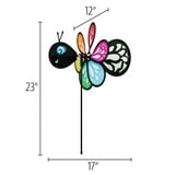 In the Breeze Baby Butterfly Yard Spinner, 12-inch Spinning Baby Bug ...
