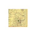 Historic State Map - Idaho Montana Wyoming - Rand McNally 1937 ...