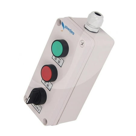 Push Button Switch Control Station Box momentary on/Off Start Stop Self ...