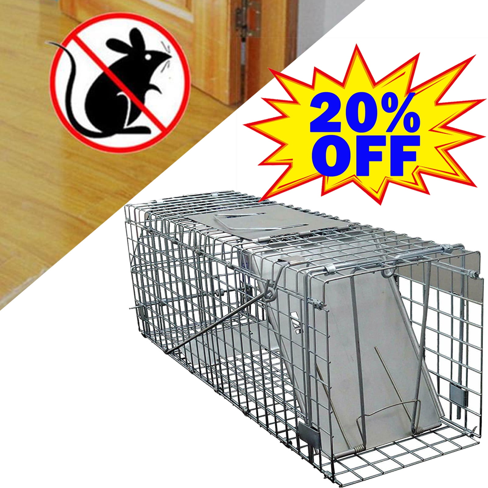 Dayplus Reusable Mouse Traps Rat Trap Rodent Snap Trap Mice Trap ...