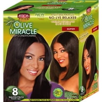 African Pride Hair Normalizer - Olive Miracle Deep Conditioning No-Lye ...