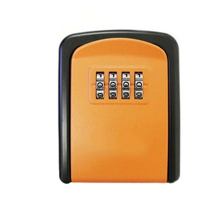 Password Key Box Wall Mounted Security Anti-theft Outdoor Key Safe Lock ...