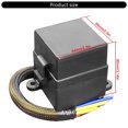 High Load Capacity Pre Cabled 2 Slot Relays Block for Vehicle Trailer ...
