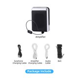 Voice Amplifier 30W UHF Wireless Microphone 5.0 Speaker Colle Teacher ...