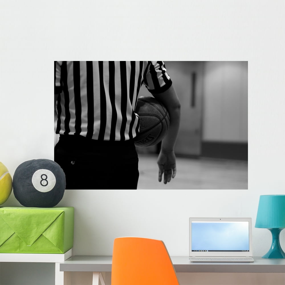Referee Wall Mural by Wallmonkeys Peel and Stick Graphic (36 in W x 24 ...