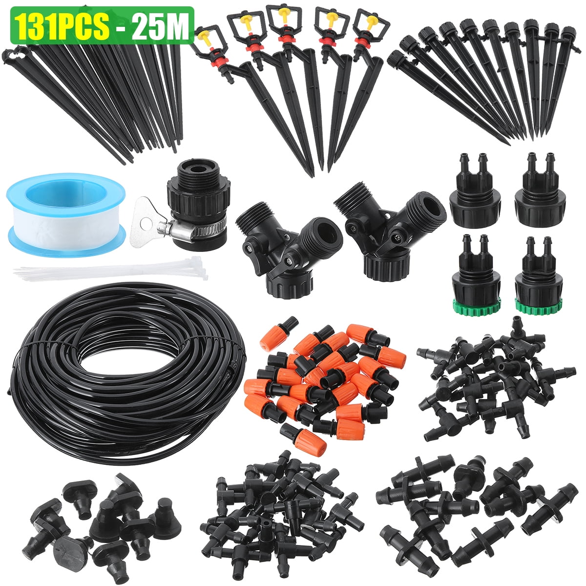 GARFANS 82ft/25M Plant Watering Kit Smart Garden Watering System Self ...