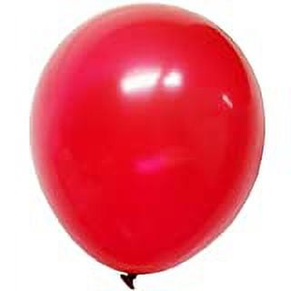 Crown Display 25 Pcs 9 inch. Red Latex Balloons for Parties Helium Quality Walmart
