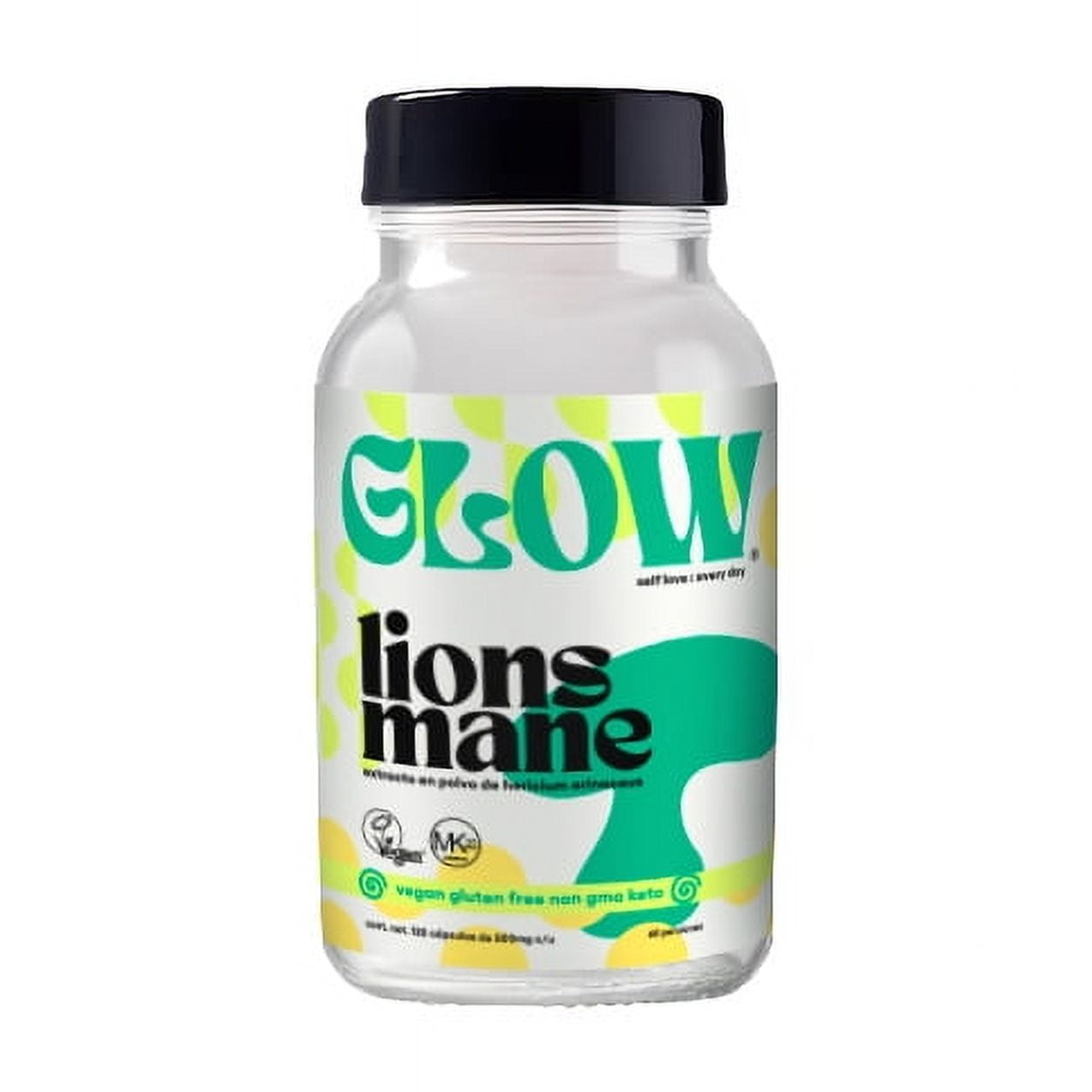 Lions Mane Orgánico 120 Cápsulas GLOW Superfoods | Bodega Aurrera en línea