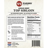 44 Farms' Frozen Angus Beef Steaks Prime Pairing, 5 Boneless Sirloin ...