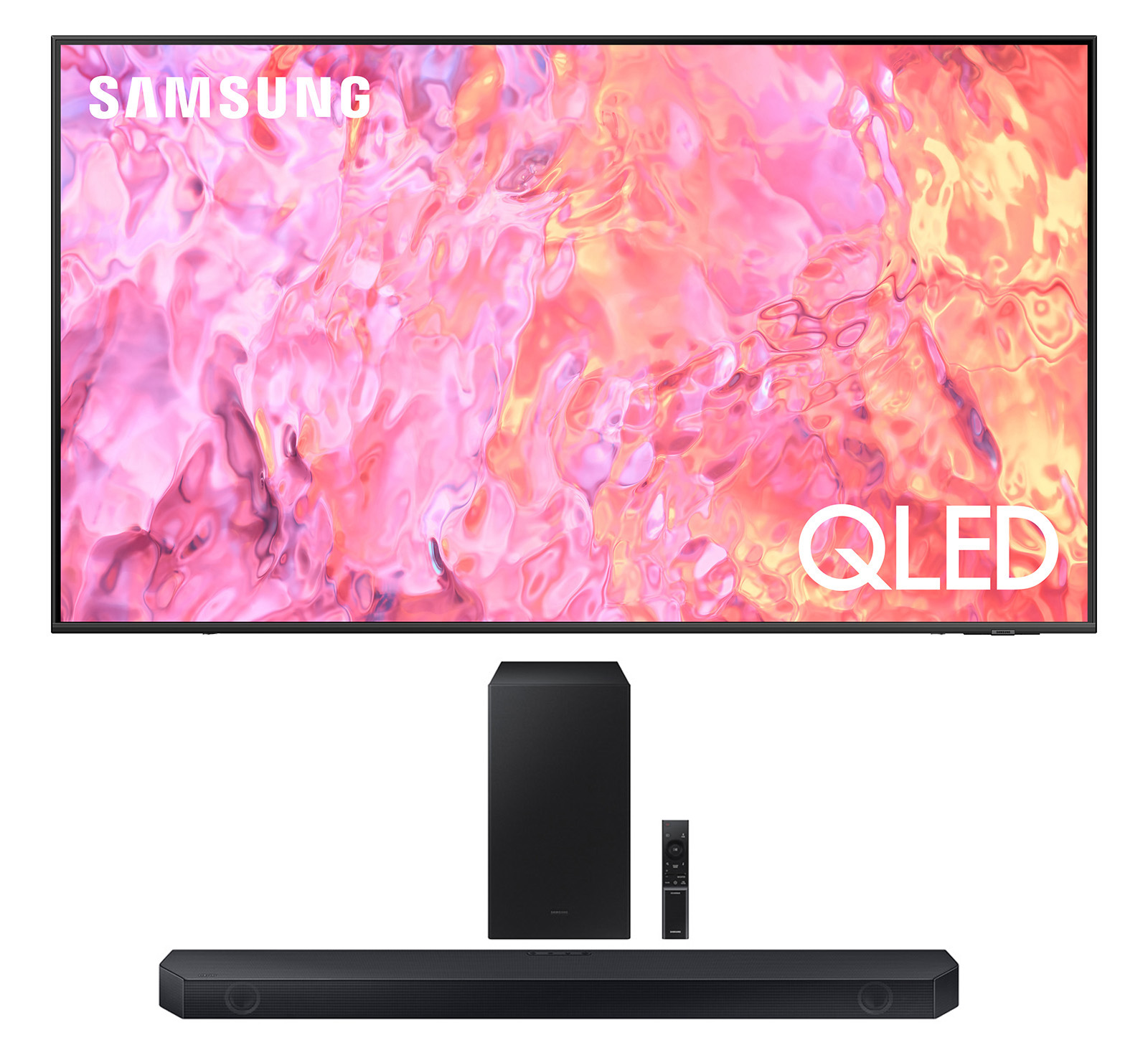 Samsung QN32Q60CAFXZA 32 Inch QLED 4K Quantum HDR Smart TV with a ...
