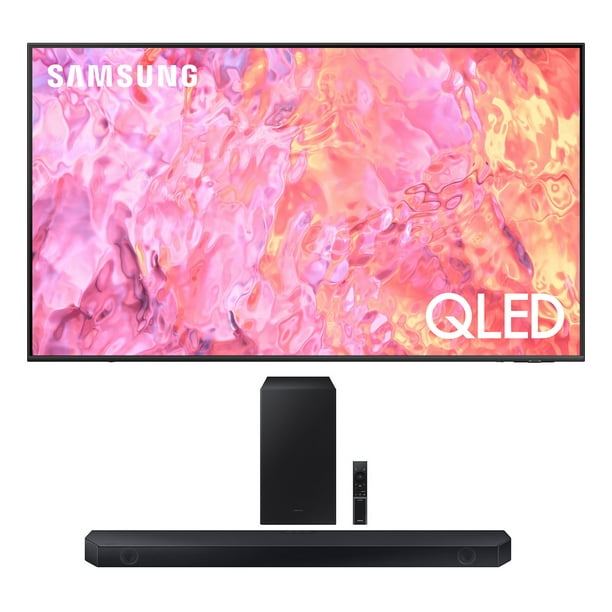 Samsung QN32Q60CAFXZA 32 Inch QLED 4K Quantum HDR Smart TV with a ...