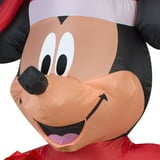 Gemmy Airblown Christmas Inflatables Disney Mickey with Present, 5 ...