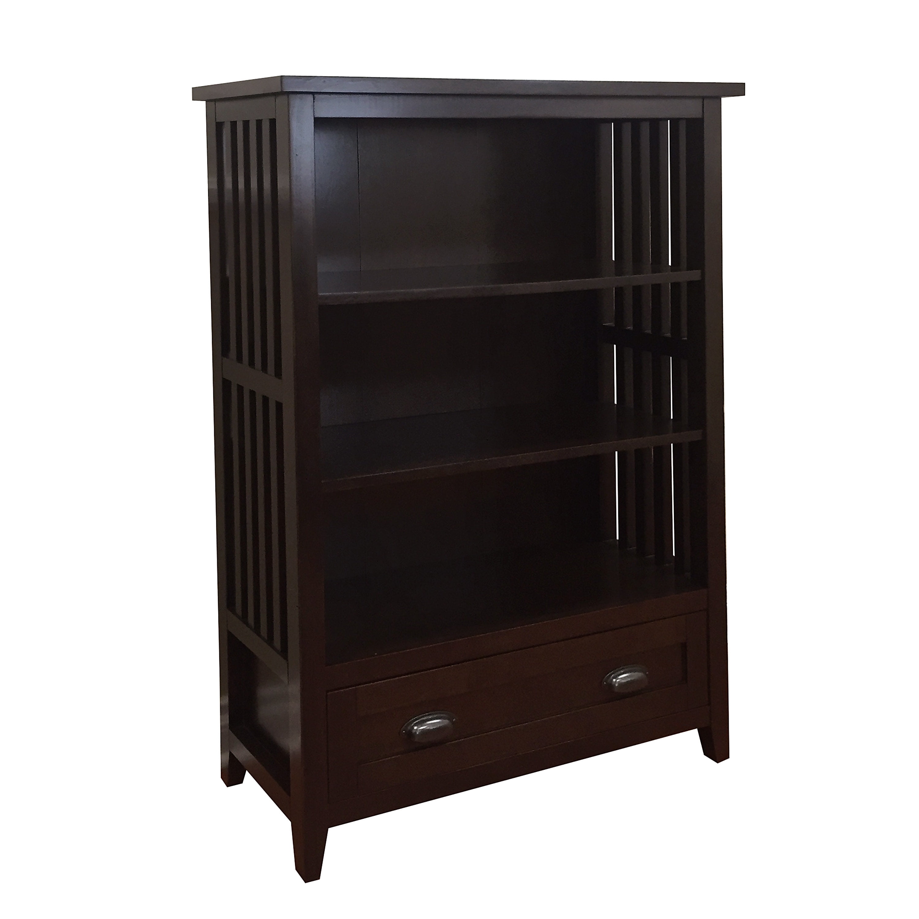 Brookdale 1-Drawer Bookcase - Walmart.com