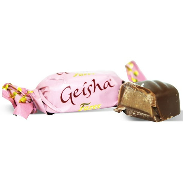 Fazer, Geisha Milk Chocolate w/Soft Nougat Center (2 Lbs) - Walmart.com ...