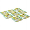 9" Olaf Square Paper Party Plate, 8ct - Walmart.com