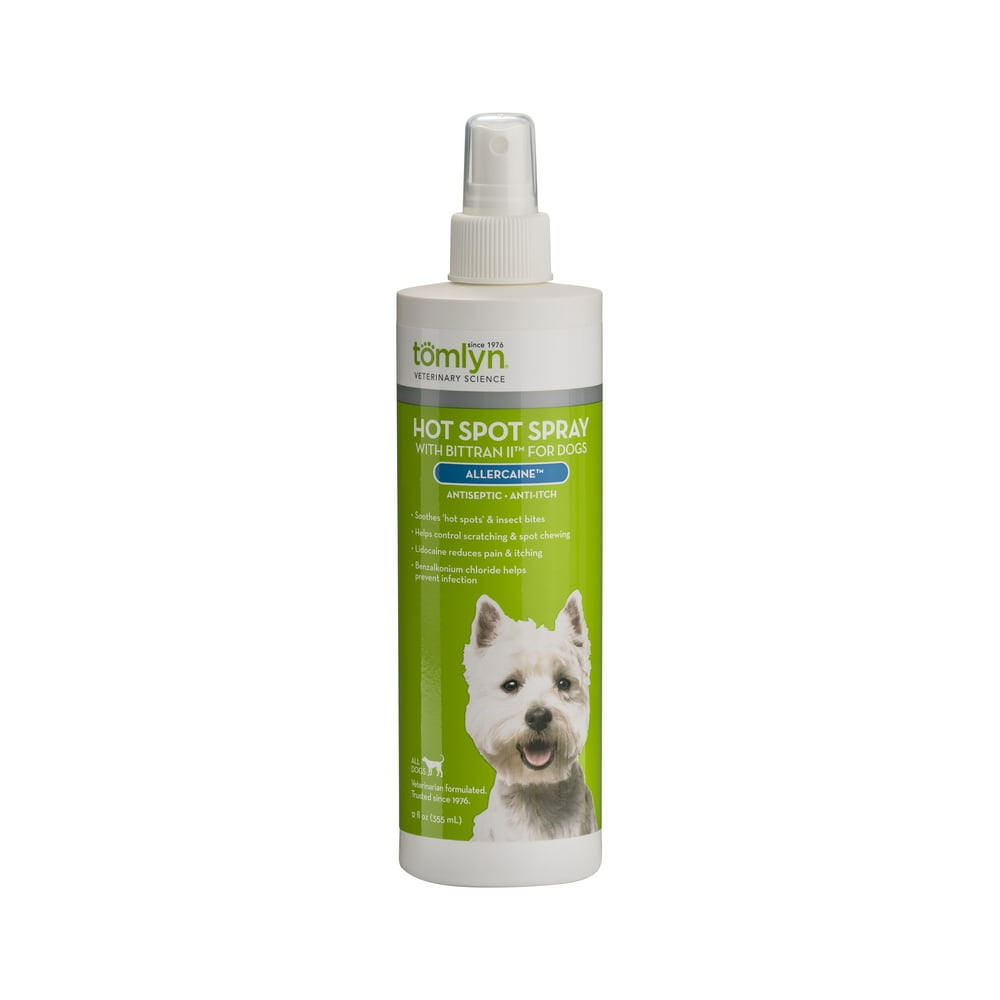 Tomlyn Allercaine Hot Spot Spray for Dogs, 12 oz. - Walmart.com ...