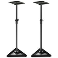 Pyle Pro Adjustable Extending Height Tripod Speaker Stand Holder Mount, 2-Pack - Walmart.com