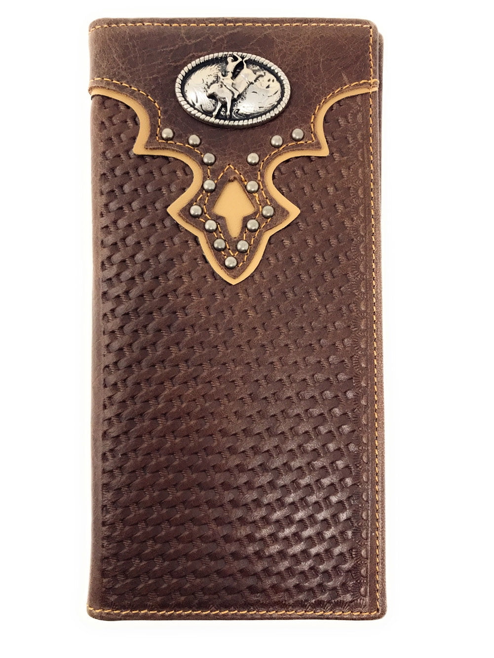 Mens Western Leather Bifold Wallets | semashow.com